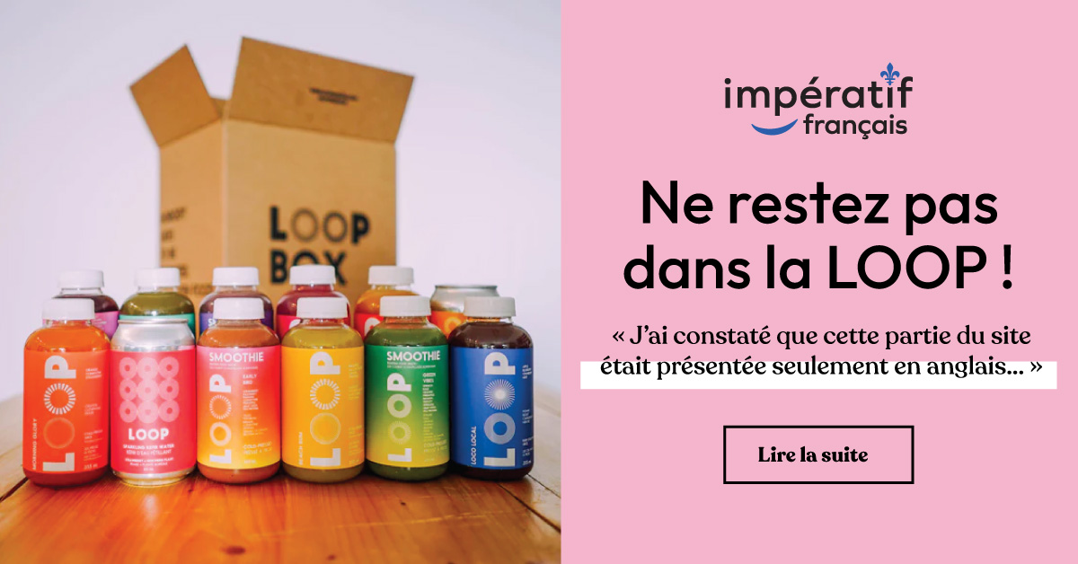 Ne restez pas dans la LOOP ! - Impératif français