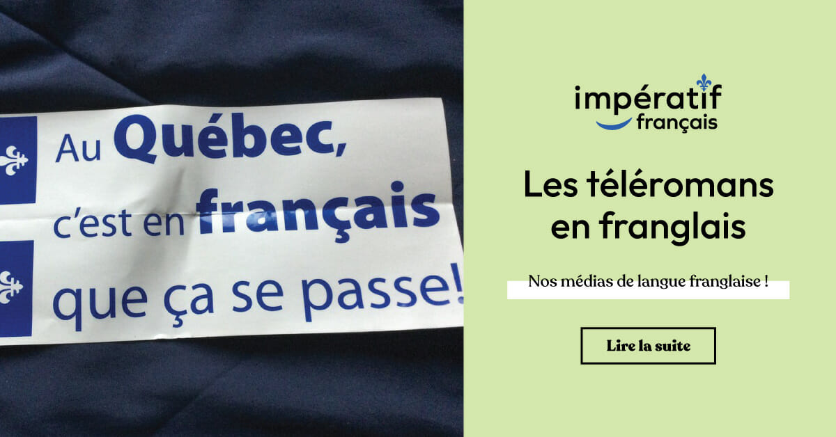 Les téléromans en franglais – nos médias de langue franglaise ...